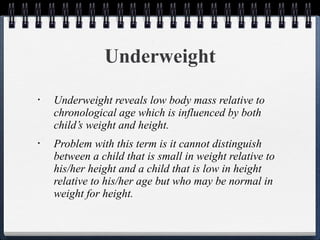 Undernutrition | PPT