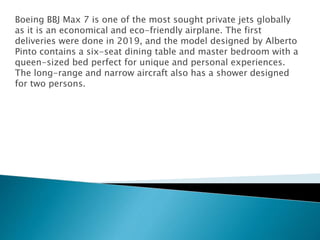Latest and Most Advanced Private Jets in the World | PPT