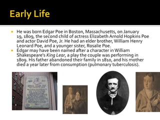Edgar allan poe | PPT | Free Download