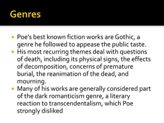 Edgar allan poe | PPTX