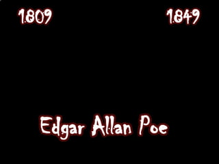 Edgar allan poe | PPT