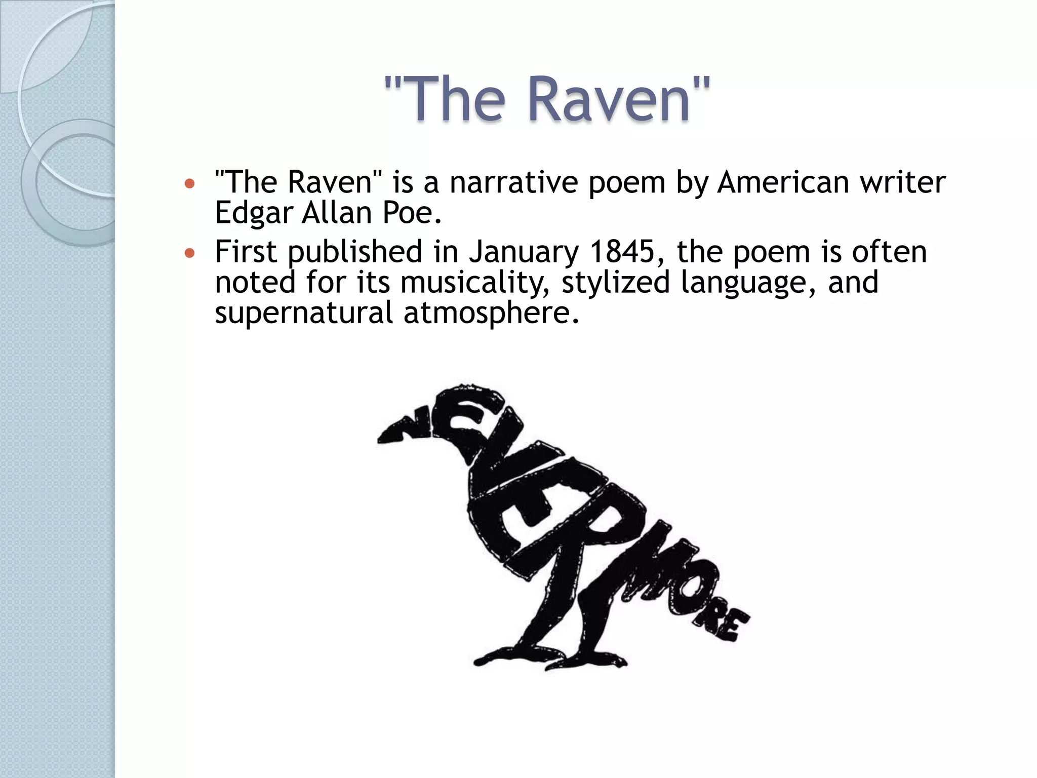 Edgar Allan Poe | PPTX