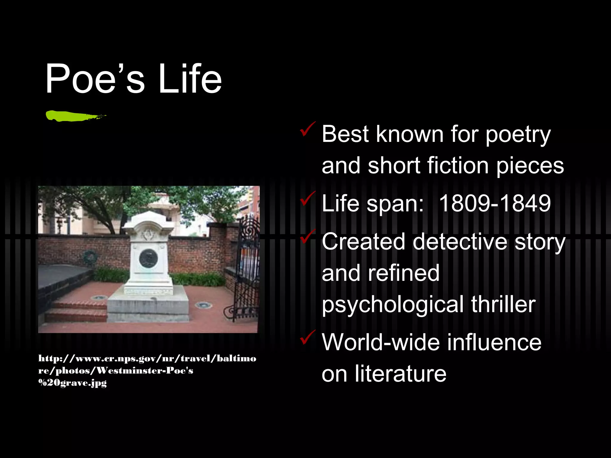 Edgar allan poe | PPT