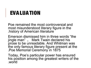 Edgar allan poe | PPT