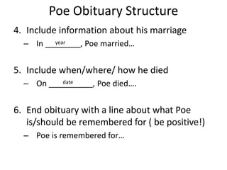 Edgar allan poe final | PPT