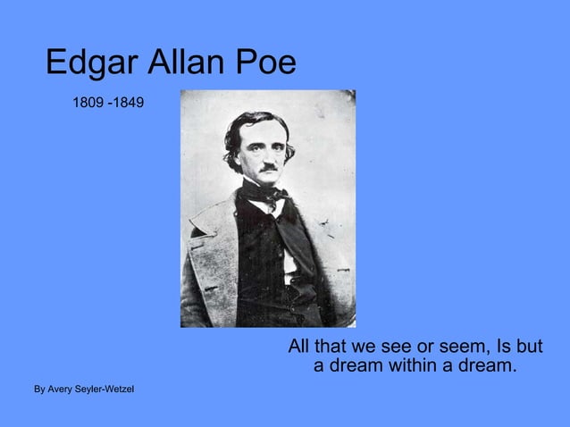 Edgar Allan Poe Power Point | PPT