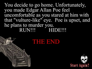 Edgar Allan Poe Project | PPT