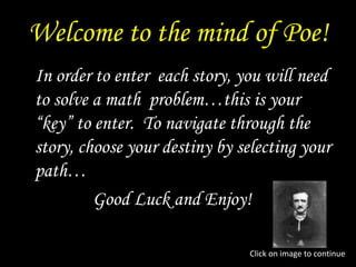 Edgar Allan Poe Project | PPT
