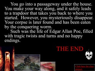 Edgar Allan Poe Project | PPT