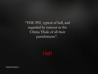 Edgar allan poe's the pit and the pendulum | PPS