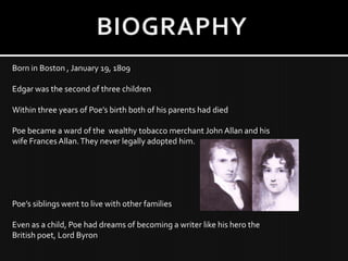 Edgar Allan Poe | PPTX