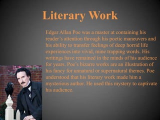 Edgar allen poe p pnt | PPT
