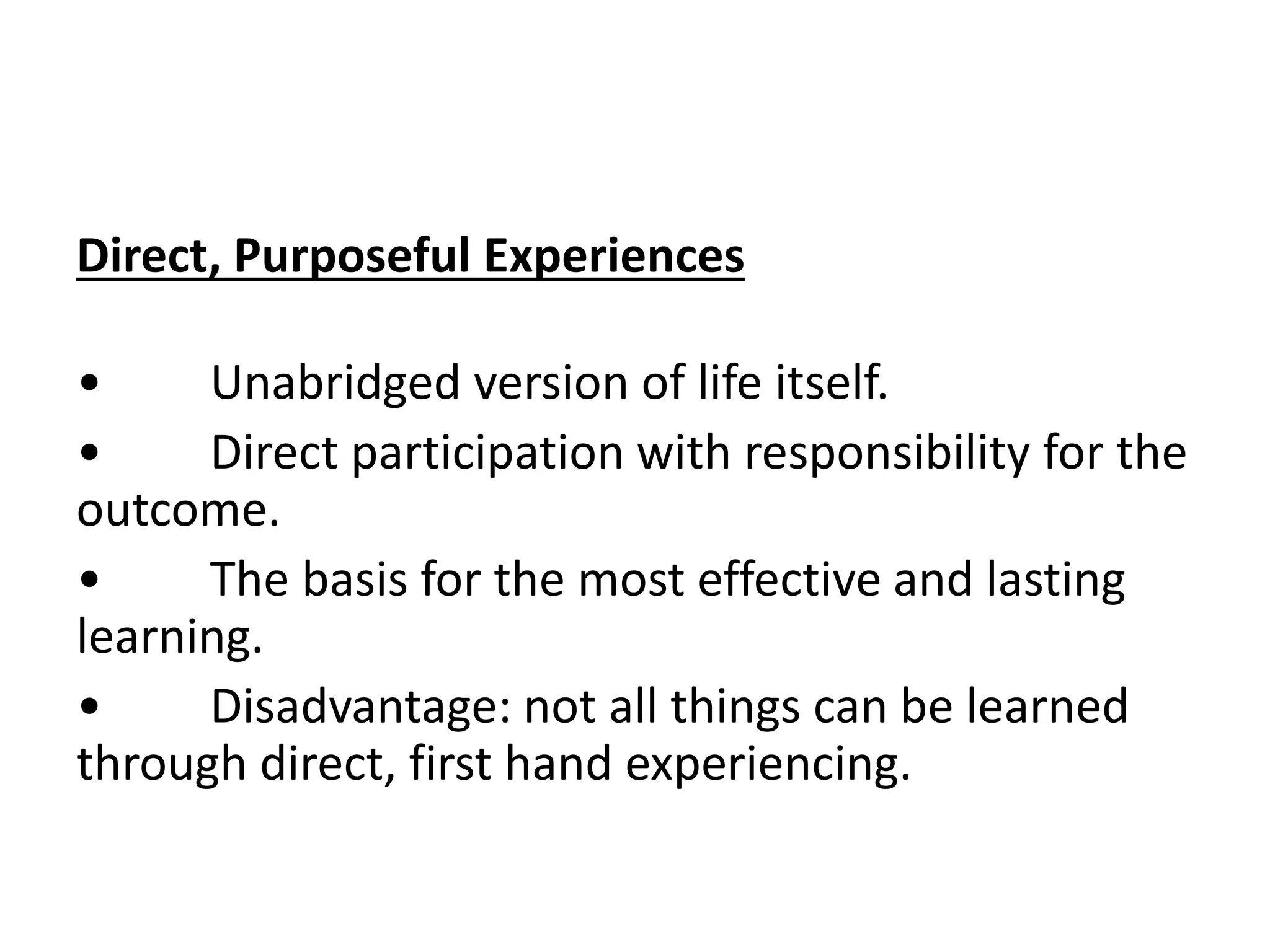 Edgar Cone of Learning (Edgar Cone of Experience) | PPTX