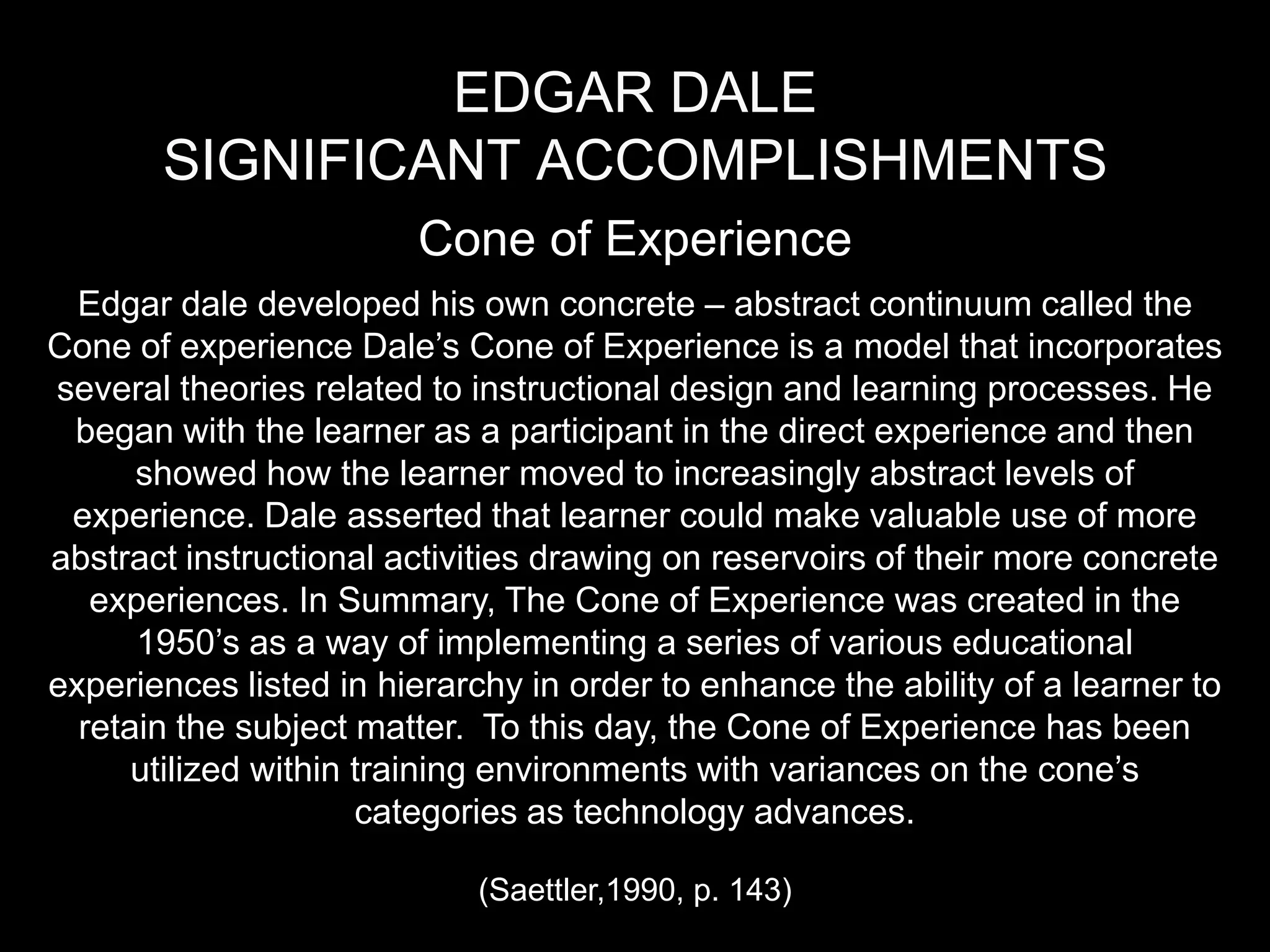 Edgar dale | PPTX