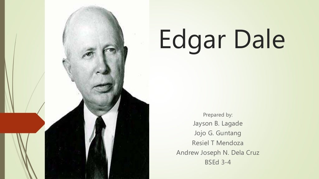 Edgar dale