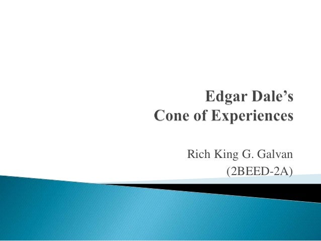 Edgar Dale's Cone of Experiences