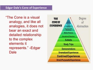 Edgar Dale's Cone of Experience | PPTX