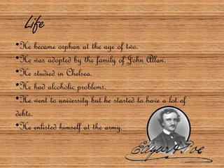 Edgar Allan Poe by Paula Y. | PPT