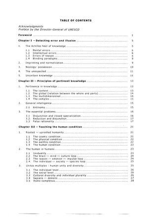 Edgar morin seven complex learnin in education for the future | PDF