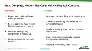 Building a modern end-to-end open source Big Data reference application | PPT
