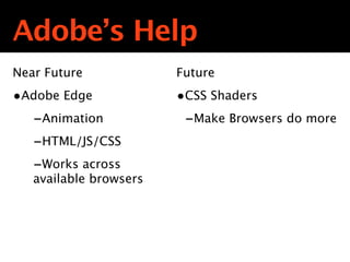 The Future of HTML Motion Design | PPT