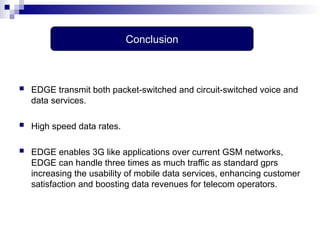 enhanced data rates for GSM evolution-CN | PPT