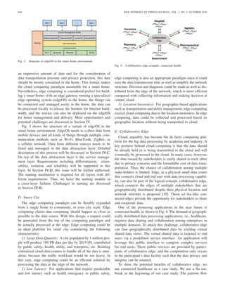 EDGE COMPUTING: VISION AND CHALLENGES | PDF