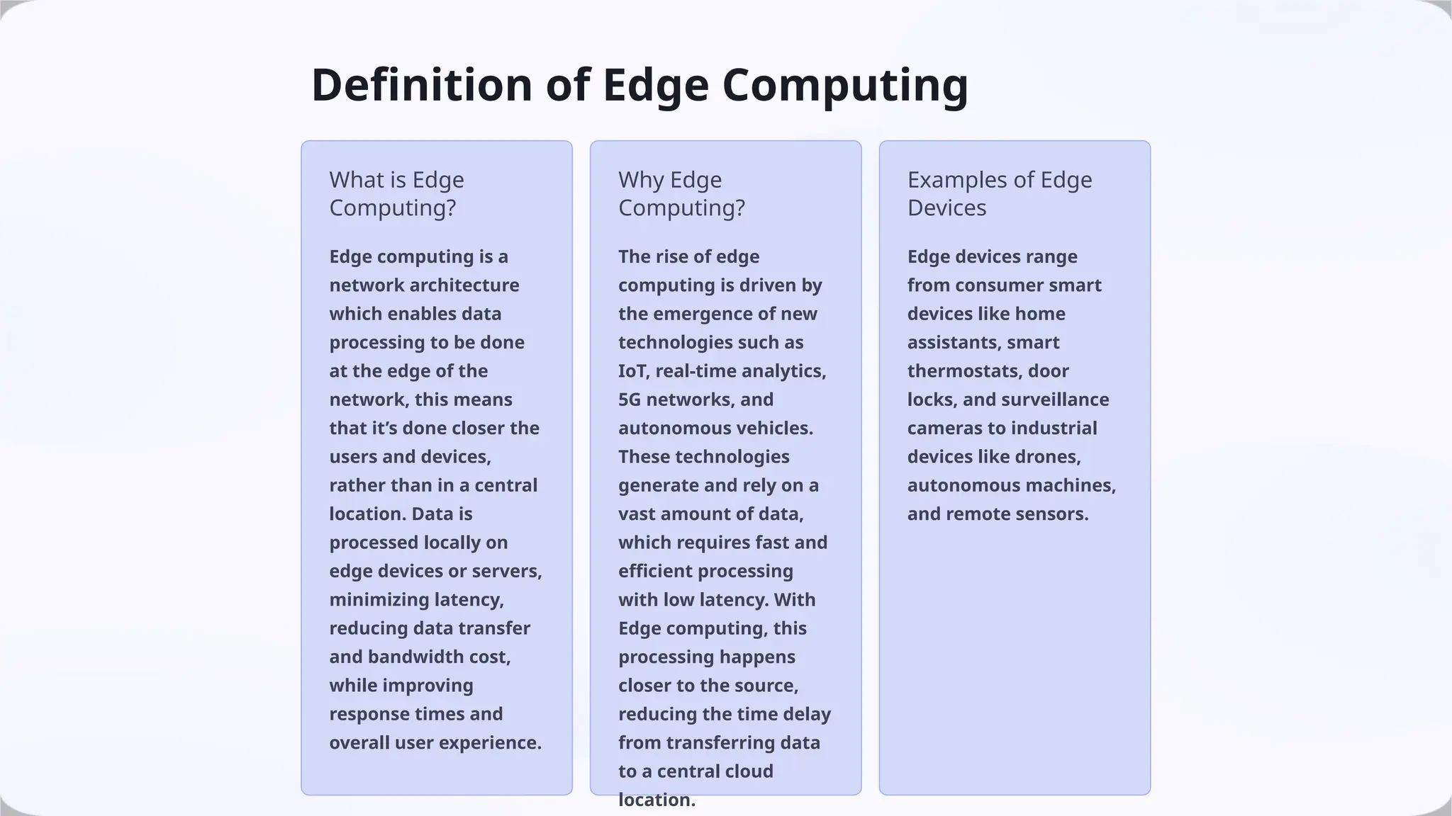 Basic Concept of Edge-Computing and its applications | PPT
