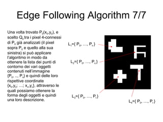 Edge Following Algorithm Chiara Galdi | PPT