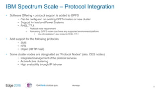 Spectrum Scale Unified File and Object with WAN Caching | PPT