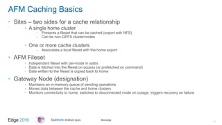Spectrum Scale Unified File and Object with WAN Caching | PPT