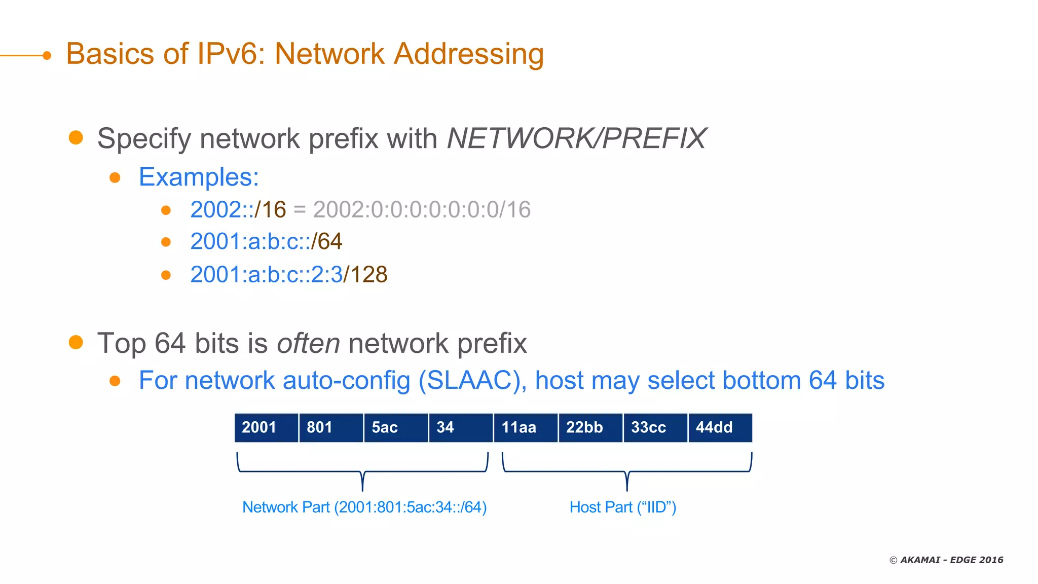 Edge 2016 IPv6 is here: the future is now | PPT