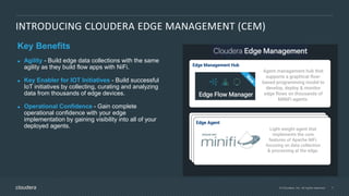 Edge2AI delivered by Cloudera Edge Management(CEM) | PPTX