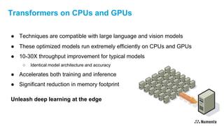 Deep learning at the edge: 100x Inference improvement on edge devices | PPT