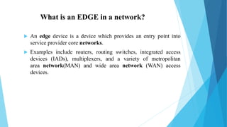 Edge and voip | PPTX