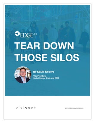 EDGE AX Cloud solution for the apparel - TEAR DOWN THOSE SILOS | PDF