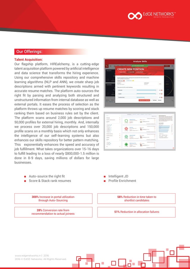 Edge brochure solutions | PDF