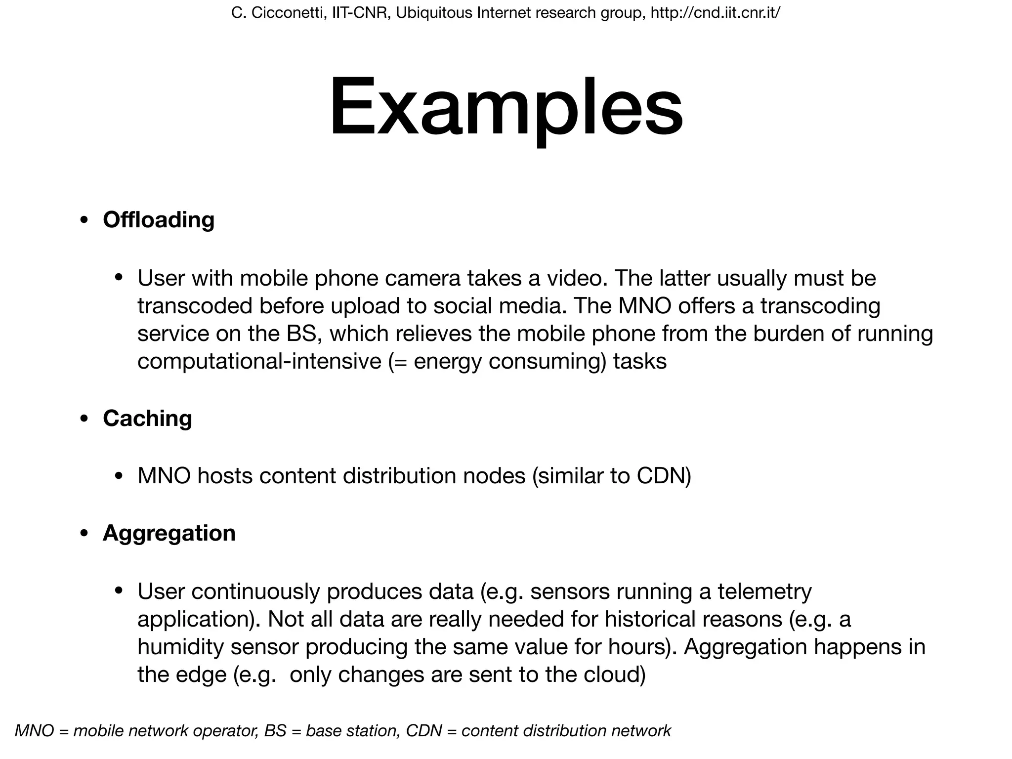 Edge computing offloading: status & perspectives | PDF
