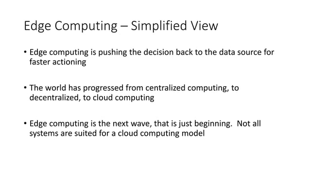 Edge Computing & AI | PPTX