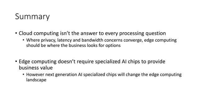 Edge Computing & AI | PPTX