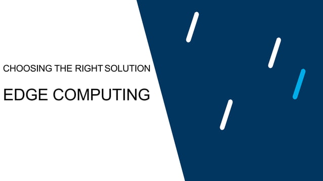 presentation on Edge computing | PPTX | Cloud Computing | Internet