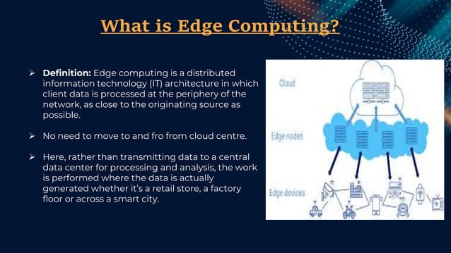 Edge Computing.pptx | Cloud Computing | Internet