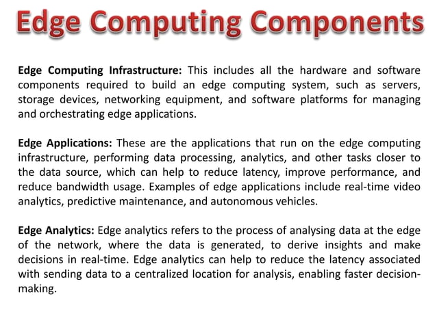 Ultimate Guide to Edge Computing!! | PPTX | Cloud Computing | Internet
