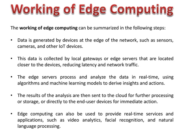 Ultimate Guide to Edge Computing!! | PPTX | Cloud Computing | Internet