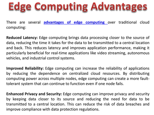 Ultimate Guide to Edge Computing!! | PPTX | Cloud Computing | Internet