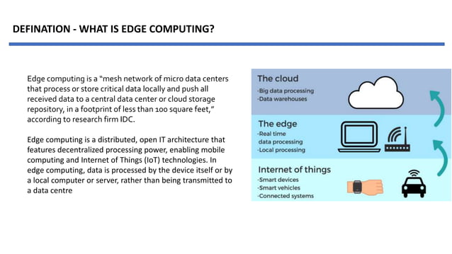 What is Edge Computing and Why does it matter in IoT? | PPTX | Cloud ...