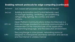 Edge computing and its role in architecting IoT | PPT