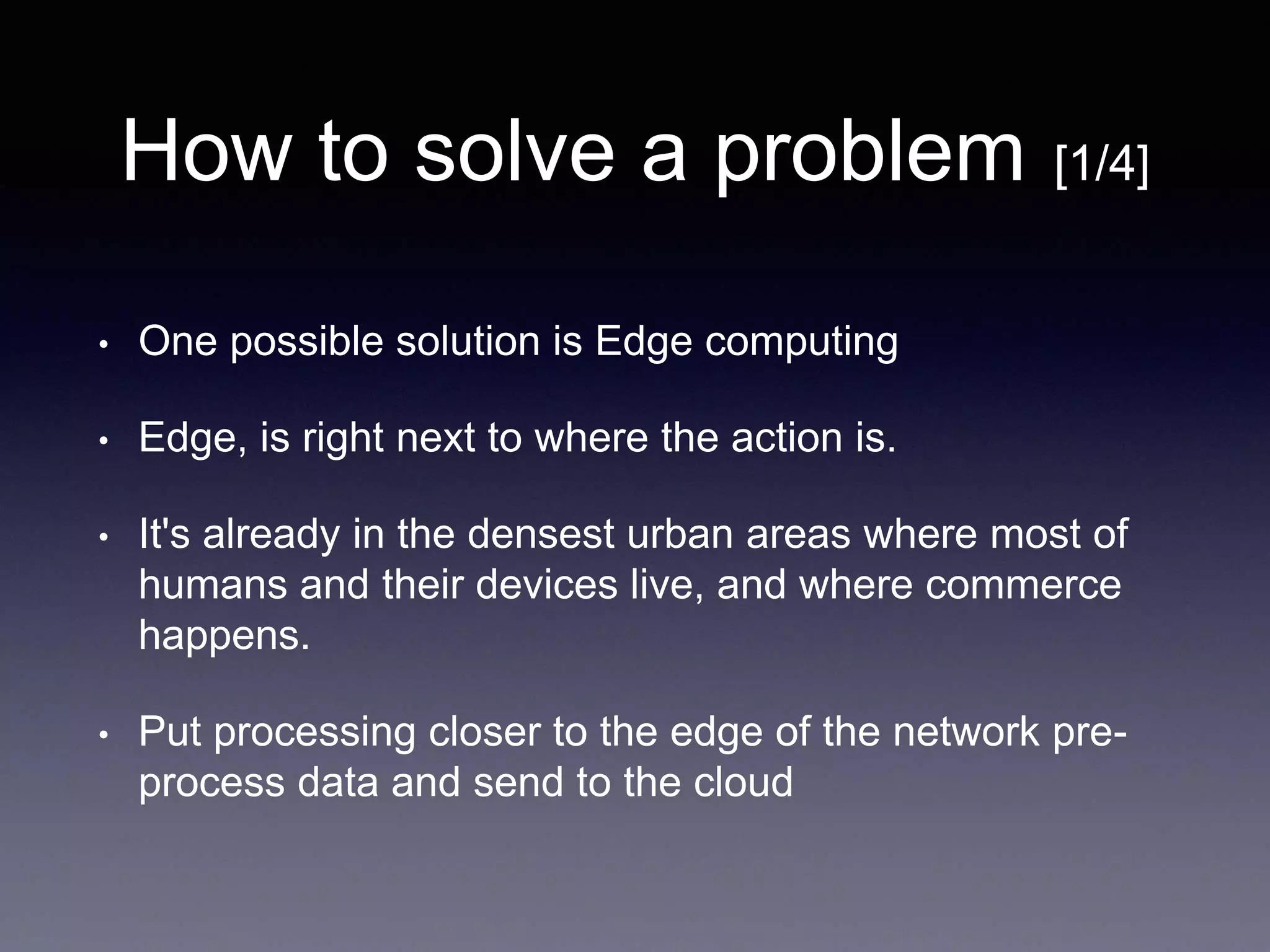 Edge Computing System For Large Scale Distributed Sensing Systems Pptx Cloud Computing