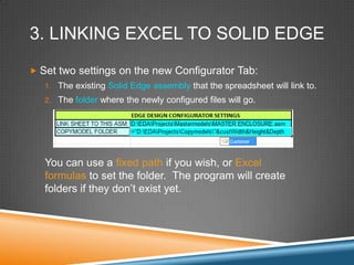Edge Design Configurator for Solid Edge | PPTX