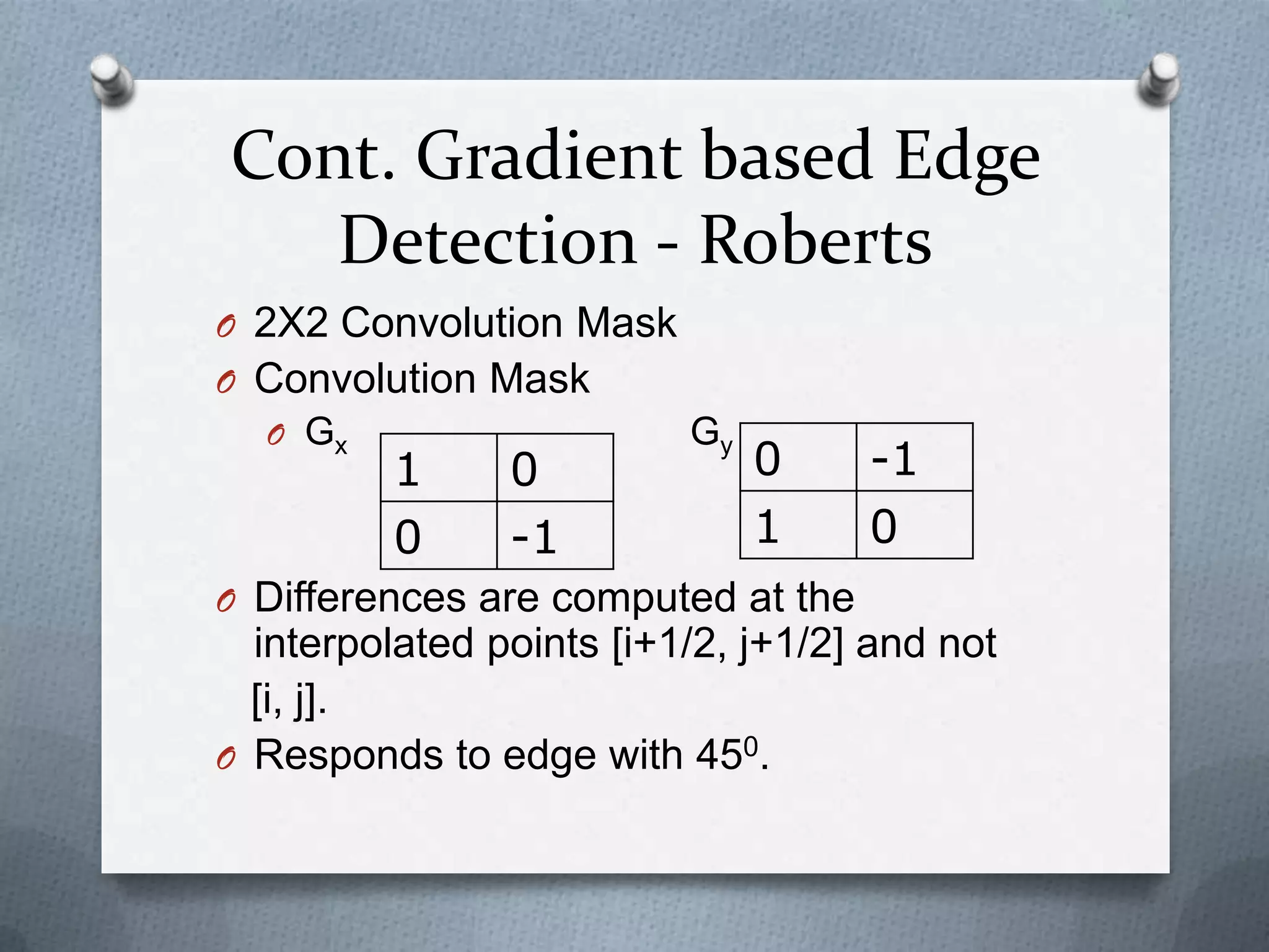 Edge detection | PPTX